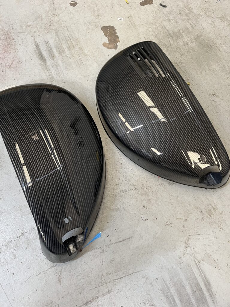 Lambretta Scooter Side Panels Hydro Dipped in Carbon Fibre Style ...